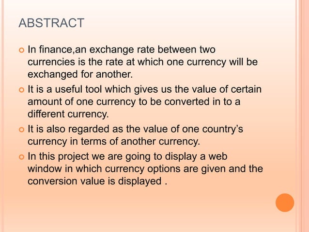 currency convertor ppt by amit kumar.pptx