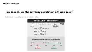 Currency correlation in forex | PDF