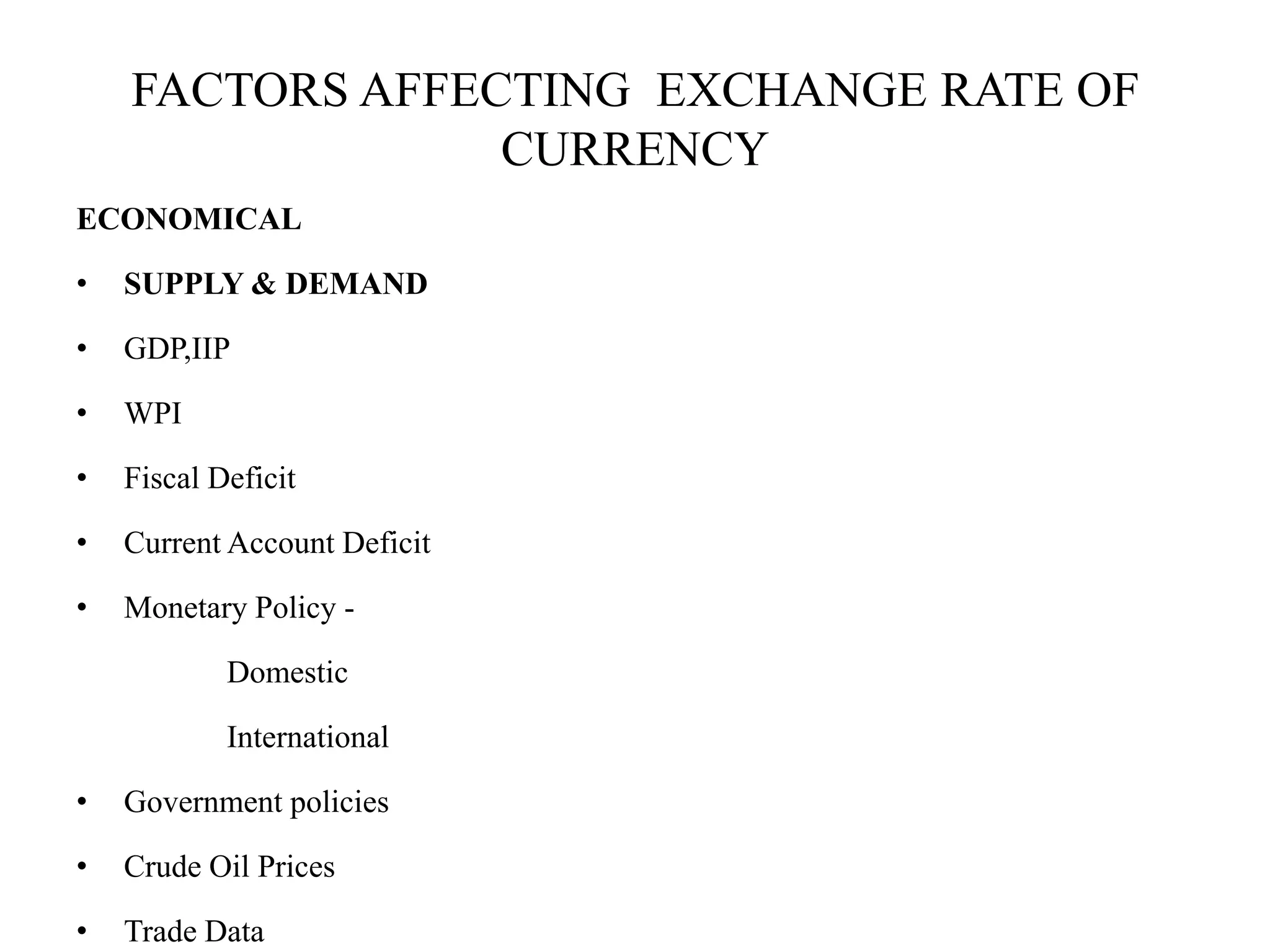 CURRENCY DERIVATIVES | PPTX