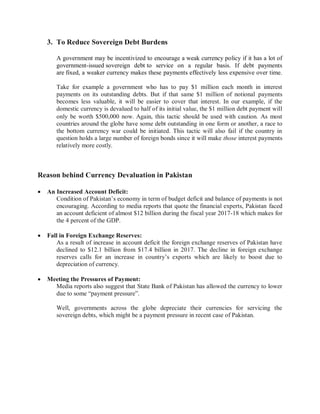 Currency devaluation | PDF