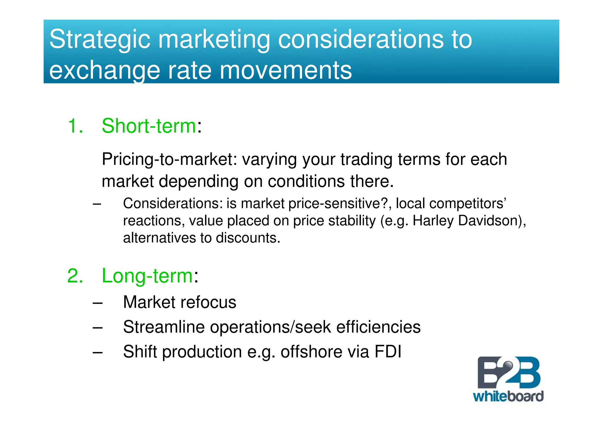 Currency Exchange Risk | PDF
