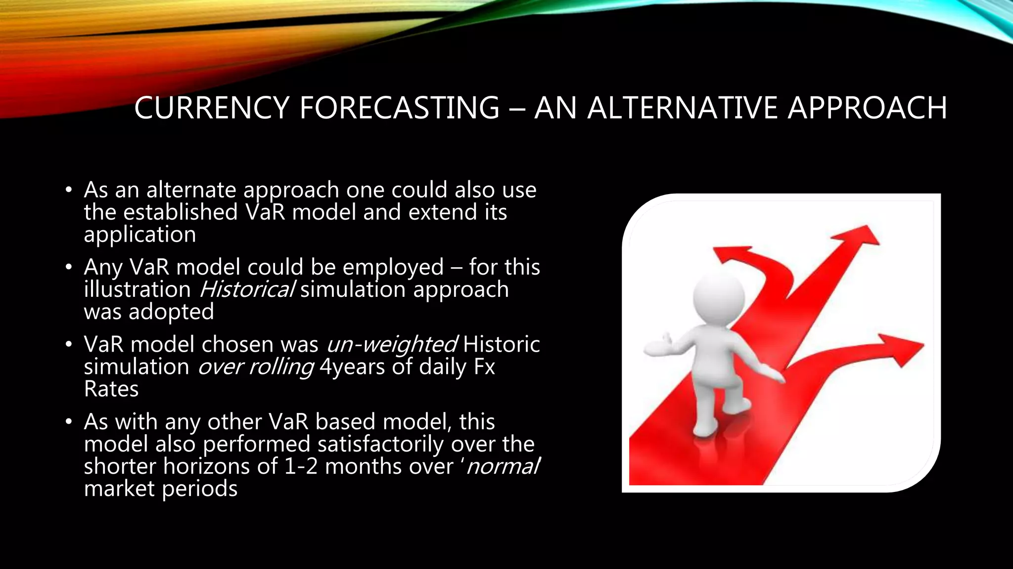 Currency forecasting using var | PPTX