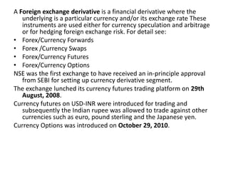 Currency futures | PPTX