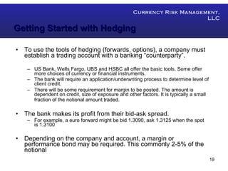 Currency Hedging Presentation | PPT