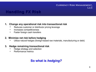 Currency Hedging Presentation | PPT