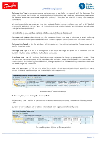 CURRENCY LEDGET AND PARALLEL CURRENCY FOR SAP USERS | DOCX