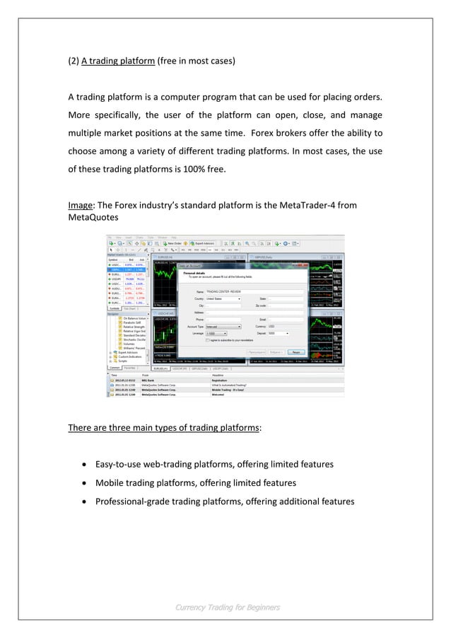 Currency Trading for Beginners -Essential Information on How to Trade ...