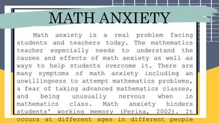 Current-Challenges-in-Mathematics-Education.pptx | Brain and Nervous ...