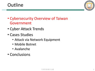 Current Conditions and Challenges of Cybersecurity in Taiwan | PDF