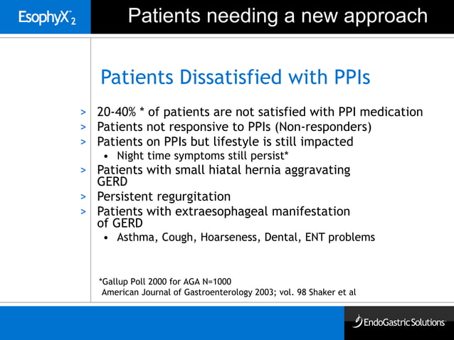Overview of Endoscopic Gastric Fundoplication | PPT | Digestive ...
