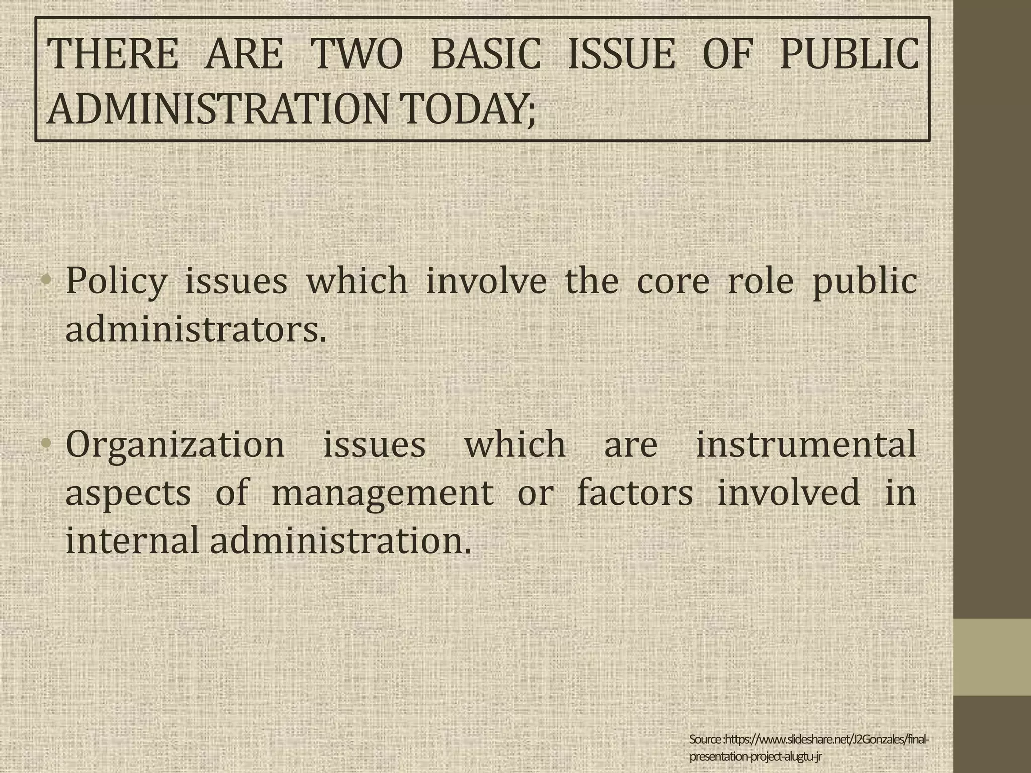 Current Issues in Public Personnel Administration | PPTX