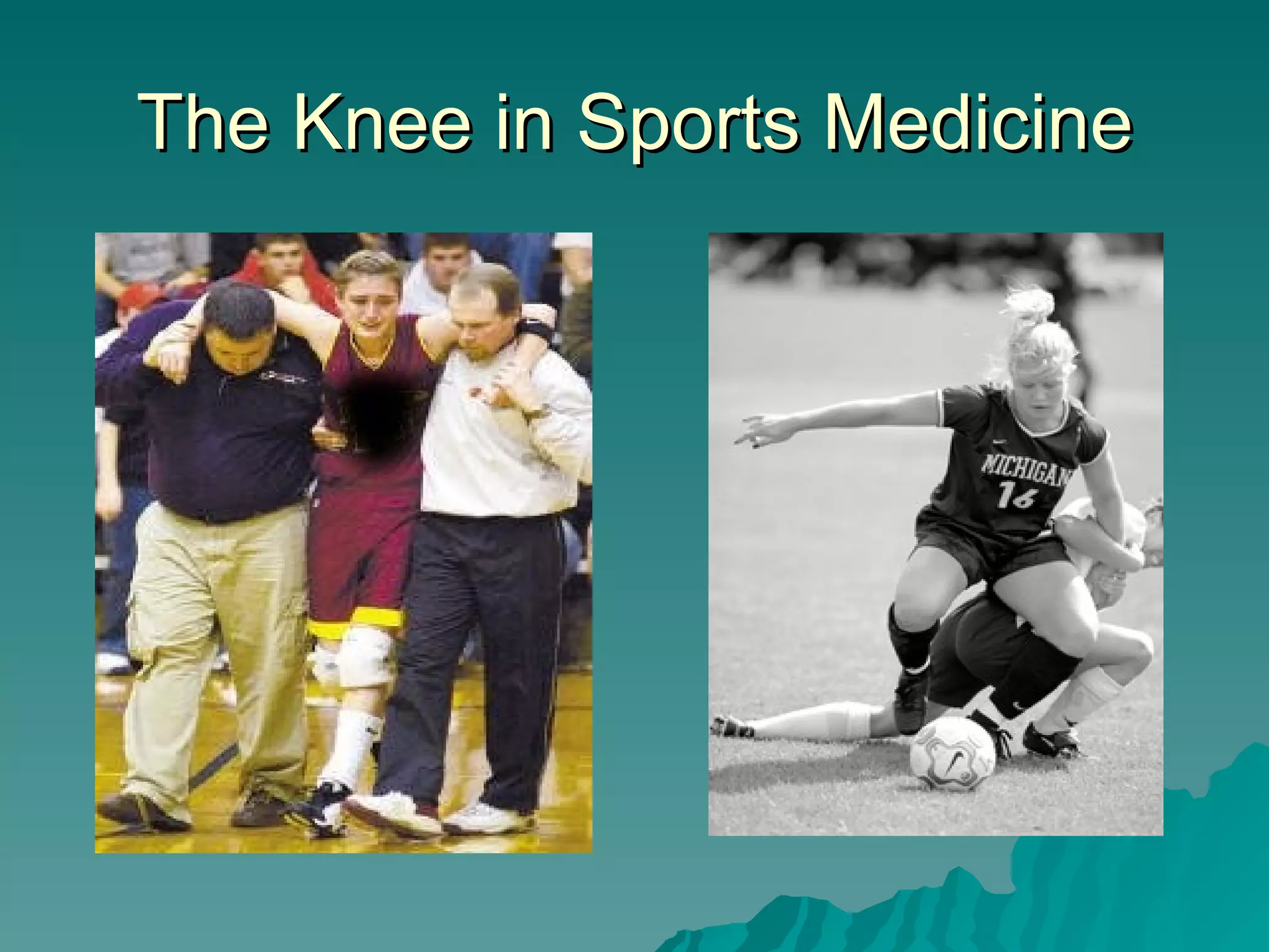 Current Issues in Sports Medicine: The Knee | PPT