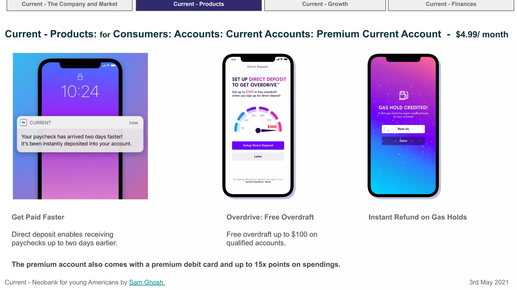 Current - Neobank for young Americans | PPT