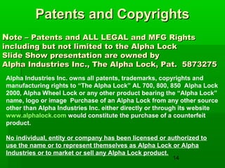 The Alpha Lock Wheel Lock For Vehicle Security, Heavy Equipment ...