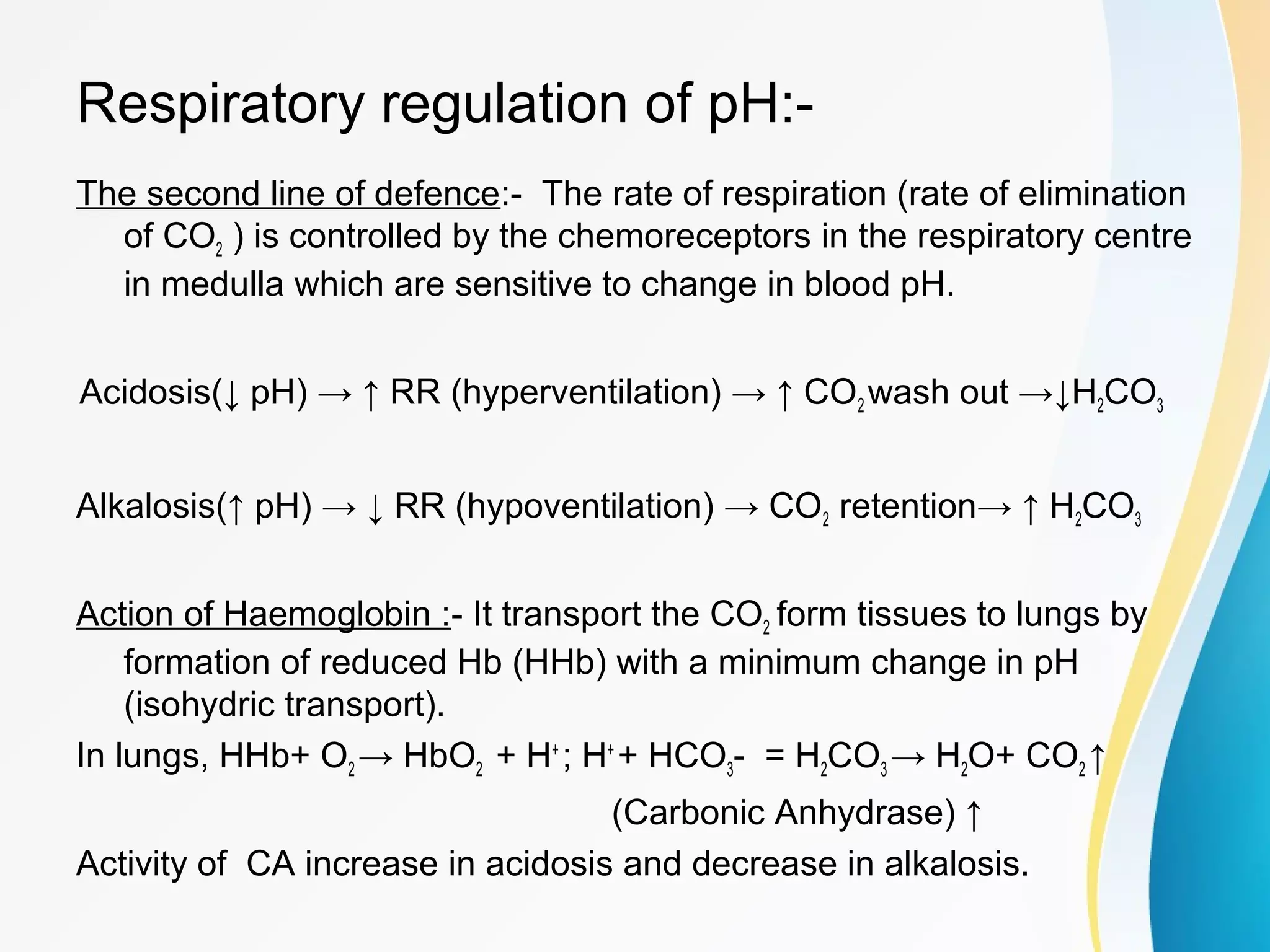 The biochemical aspect of pH imbalance | PPT