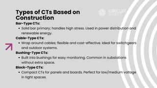 Complete Overview of Current Transformer Types | PPT
