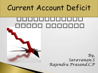 Current Account Deficit | PPTX