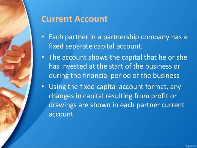 Current account of partners