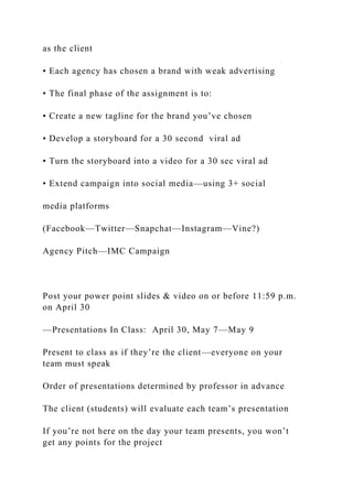 Current Advertisement Why is the ad weak Message.docx