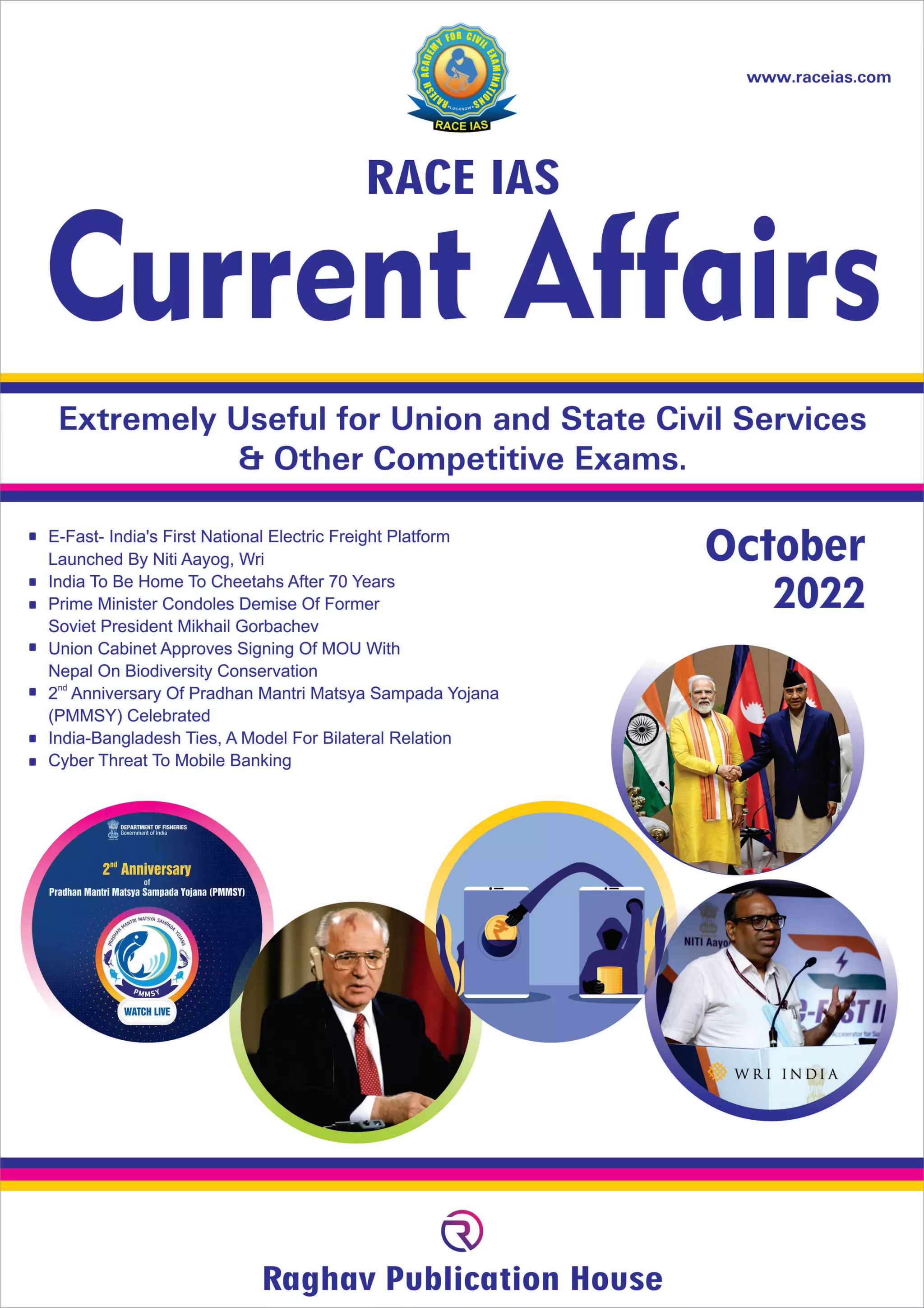 Current Affairs Oct. 2022 English Booklet By RaceIAS.pdf