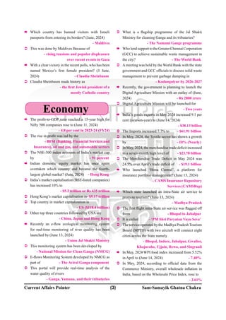 Current Affairs Pointer, Weekly 01 June to 15 June, 2024.pdf