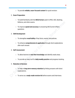 Current Affairs Worksheet for Students for Competitive Exams | PDF