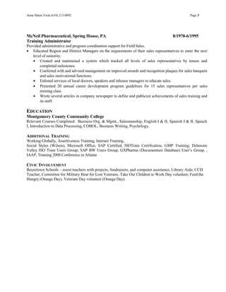 Resume 6 6-2016 | DOC