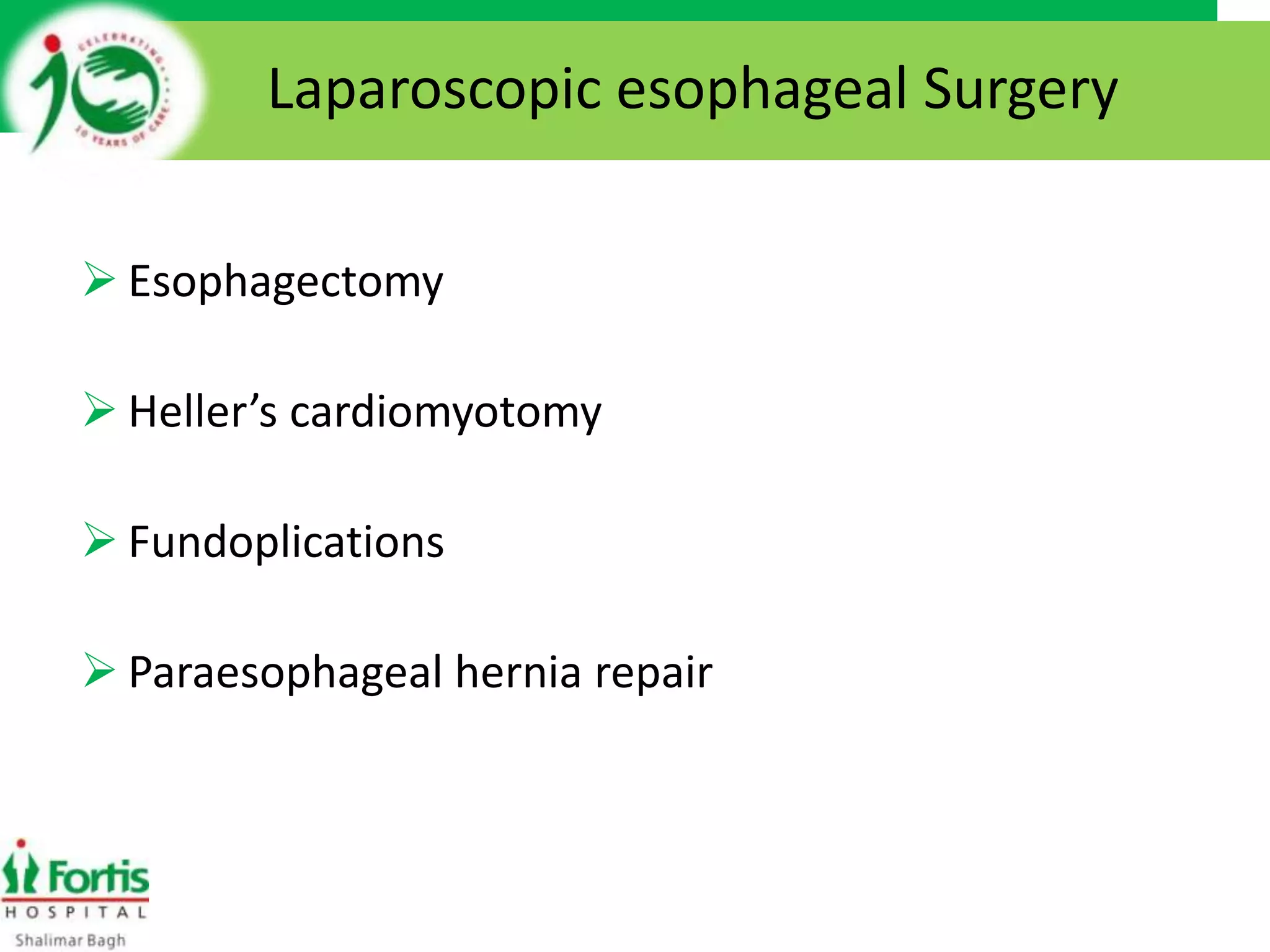 Current Applications of Laparoscopic in GI surgery | PPTX