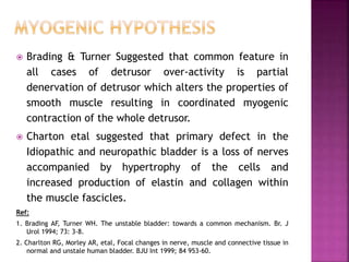 Current Approach to Overactive Bladder, Issues & Management by Prof ...