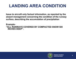 Air Traffic Controllers Runway Condition Reporting | PPT