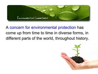 Current awareness about environmental issues | PPT