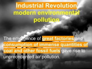 Current awareness about environmental issues | PPT