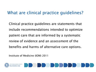 Current care guidelines | PDF