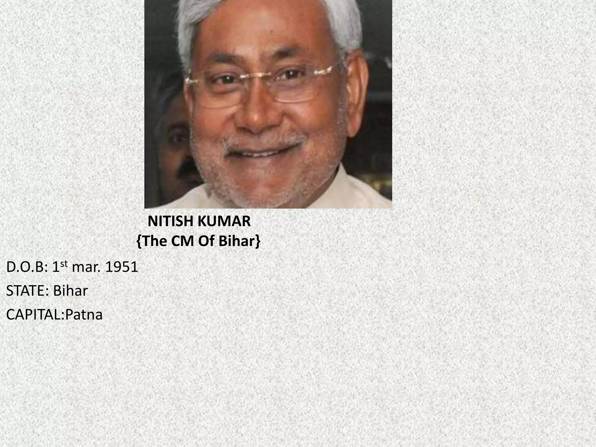 Current chief ministers of different states in india | PPTX