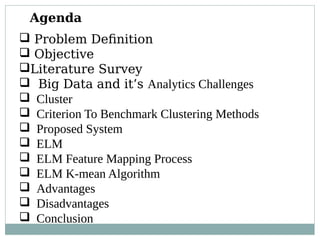 Current clustering techniques | PPT