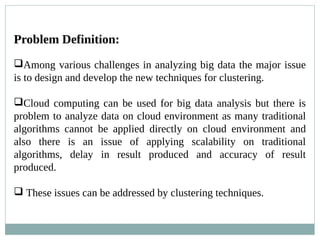 Current clustering techniques | PPT