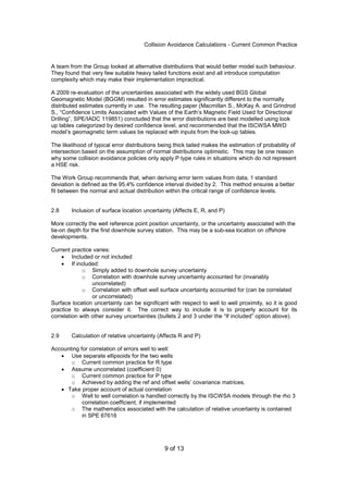 Current common practice_in_collision_avoidance_calculations_oct_2013 | PDF | Physics | Science