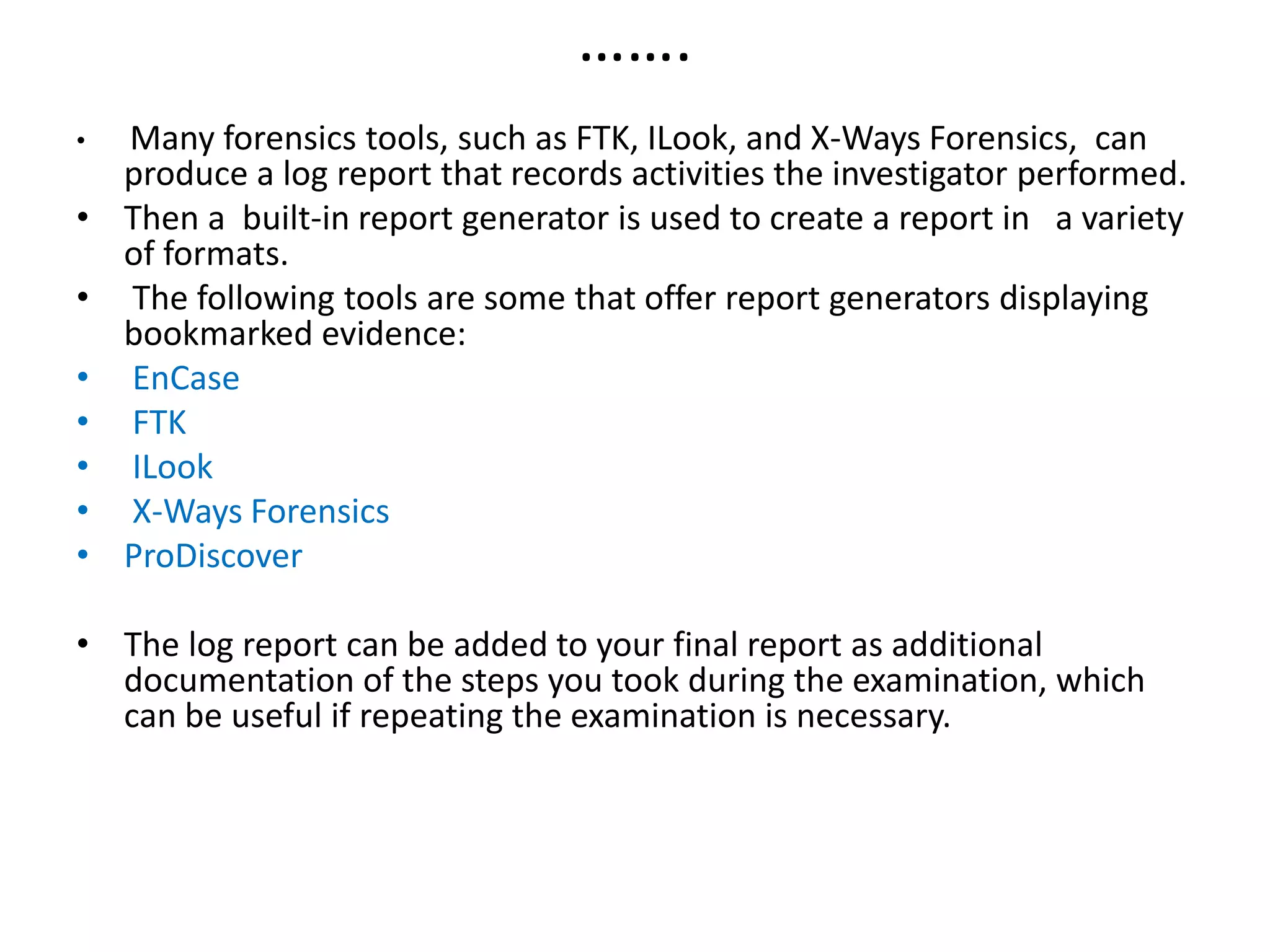 computer forensic tools-Hardware & Software tools | PPTX