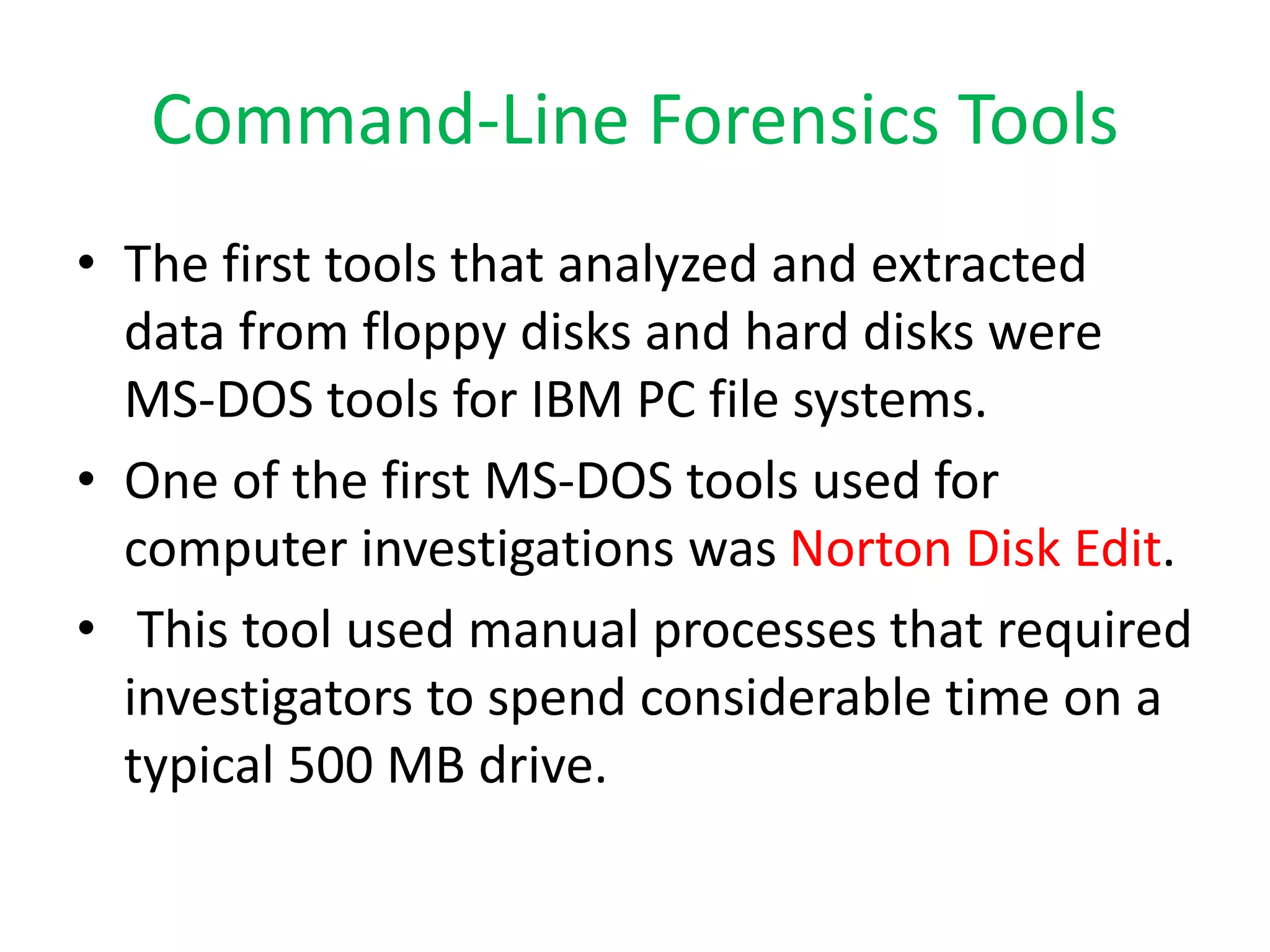 computer forensic tools-Hardware & Software tools | PPTX