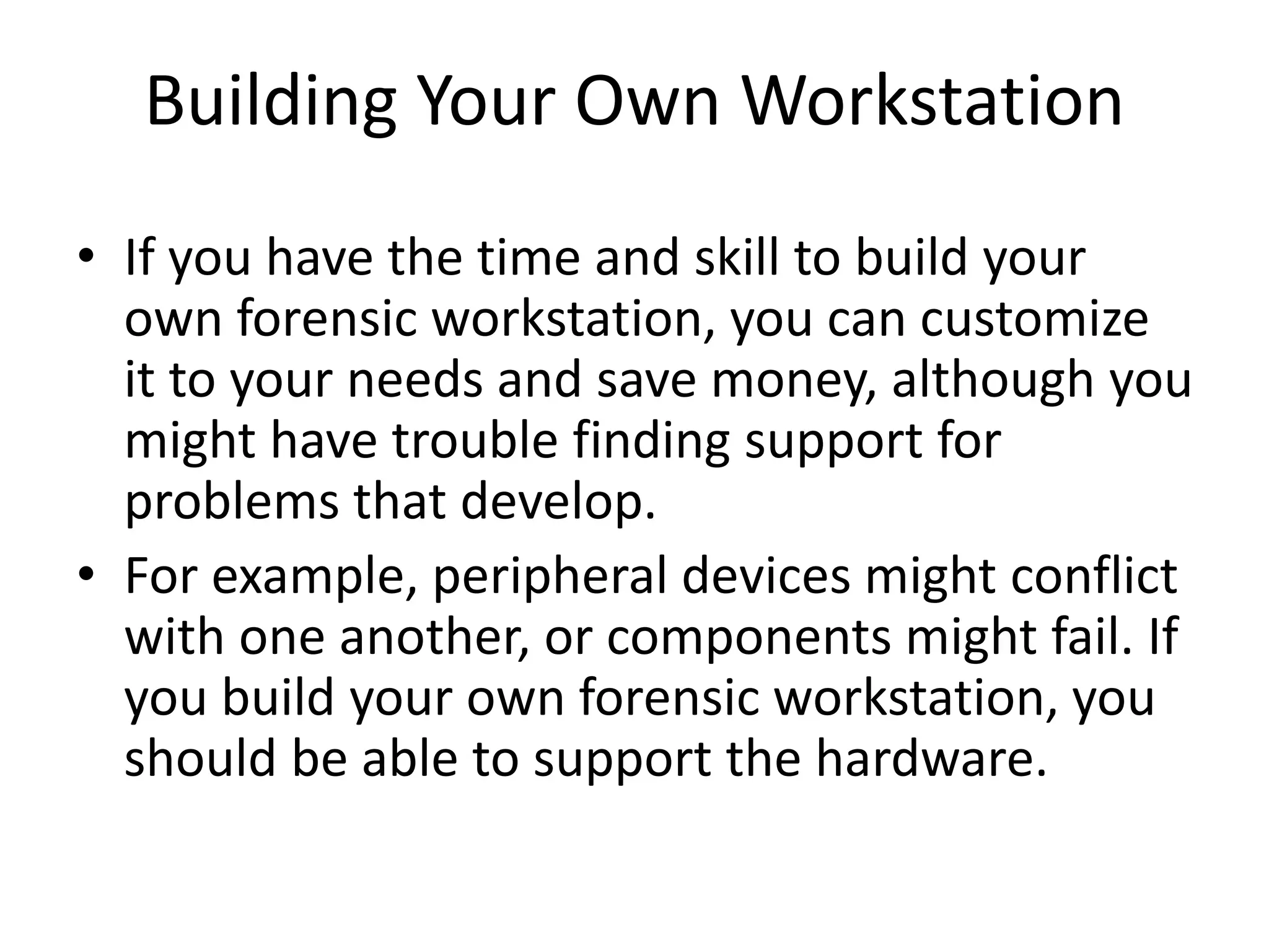 Computer Forensic Tools Hardware And Software Tools Pptx Operating Systems Computer Software