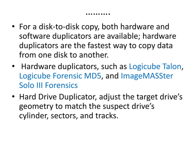Computer Forensic Tools Hardware And Software Tools Pptx Operating Systems Computer Software