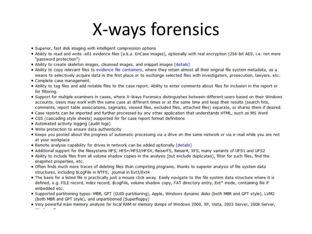 Computer Forensic Tools Hardware And Software Tools Pptx Operating Systems Computer Software