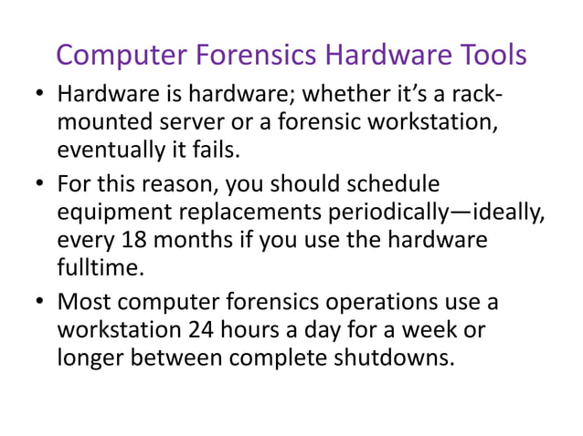 Computer Forensic Tools Hardware And Software Tools Pptx Operating Systems Computer Software