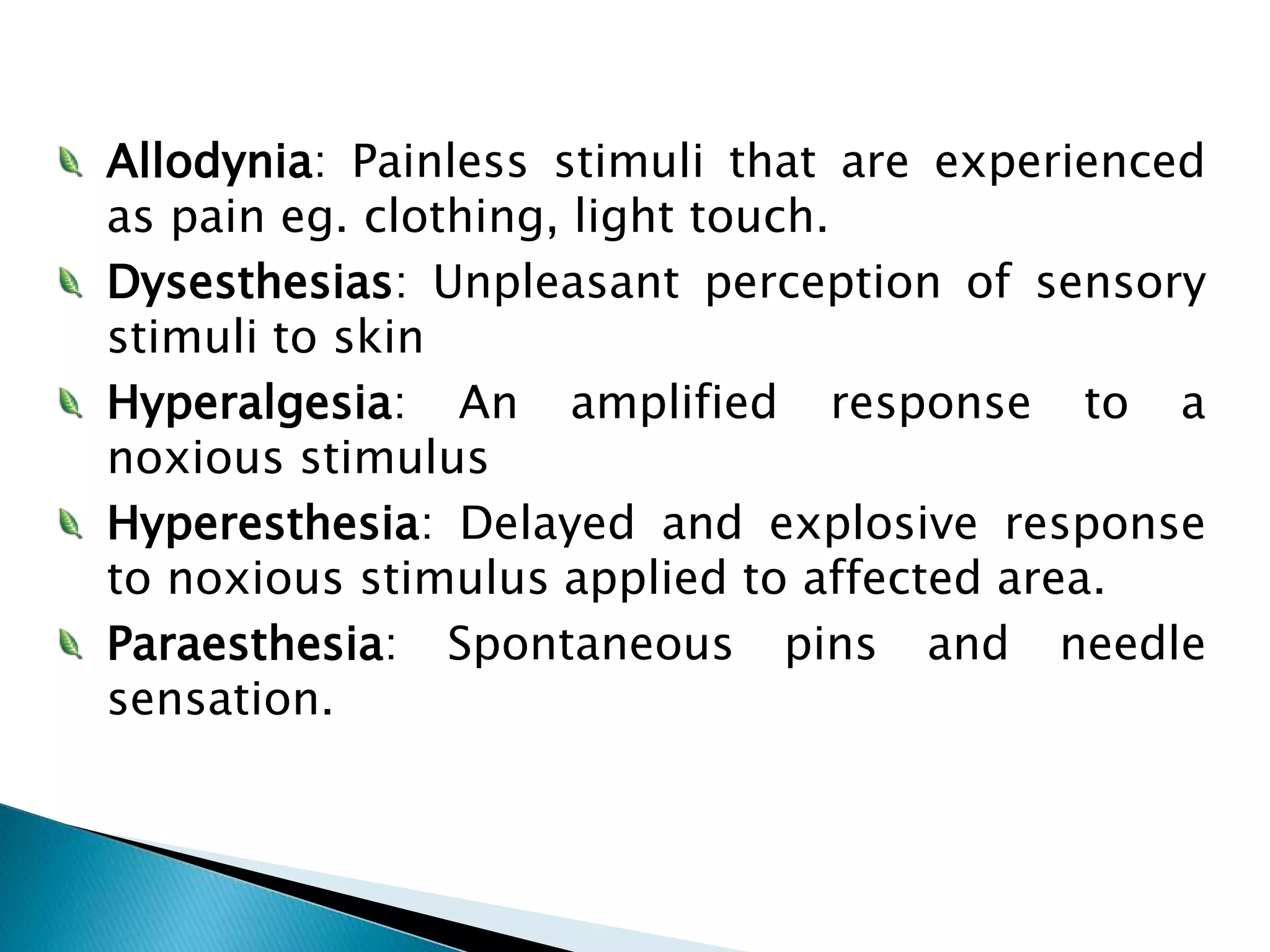 Current concept for management of neuropathic pain | PPTX