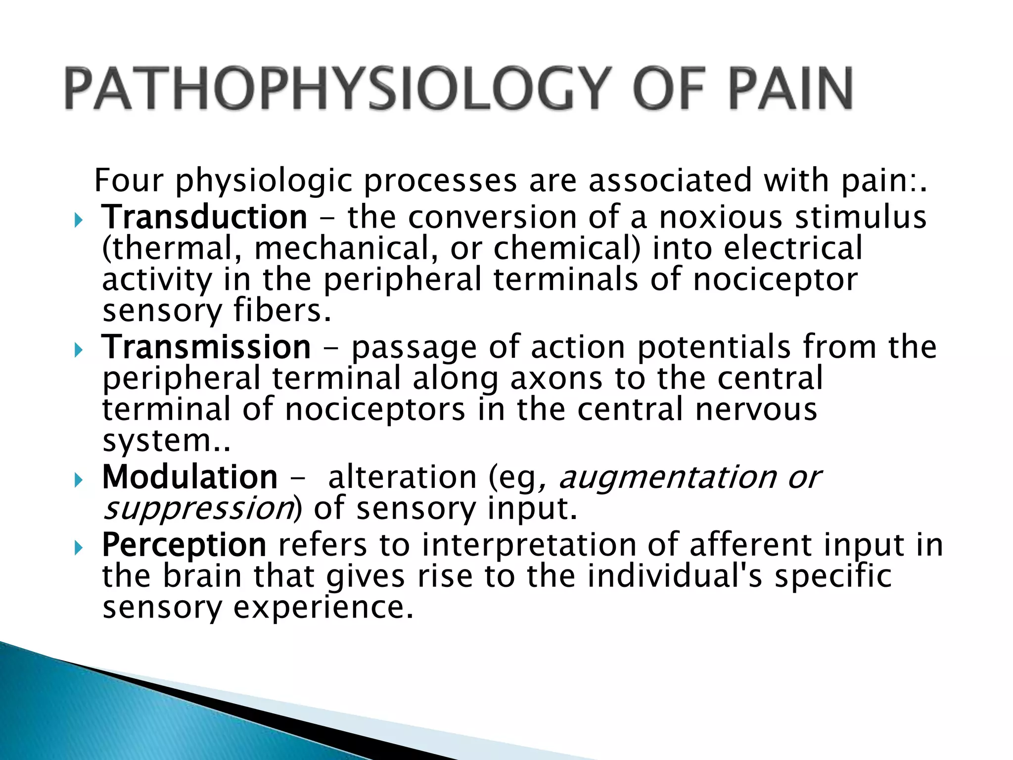 Current concept for management of neuropathic pain | PPTX