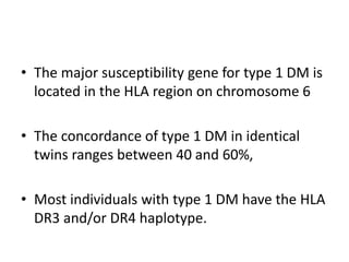 Current concept in the development of diabetes and its classification ...