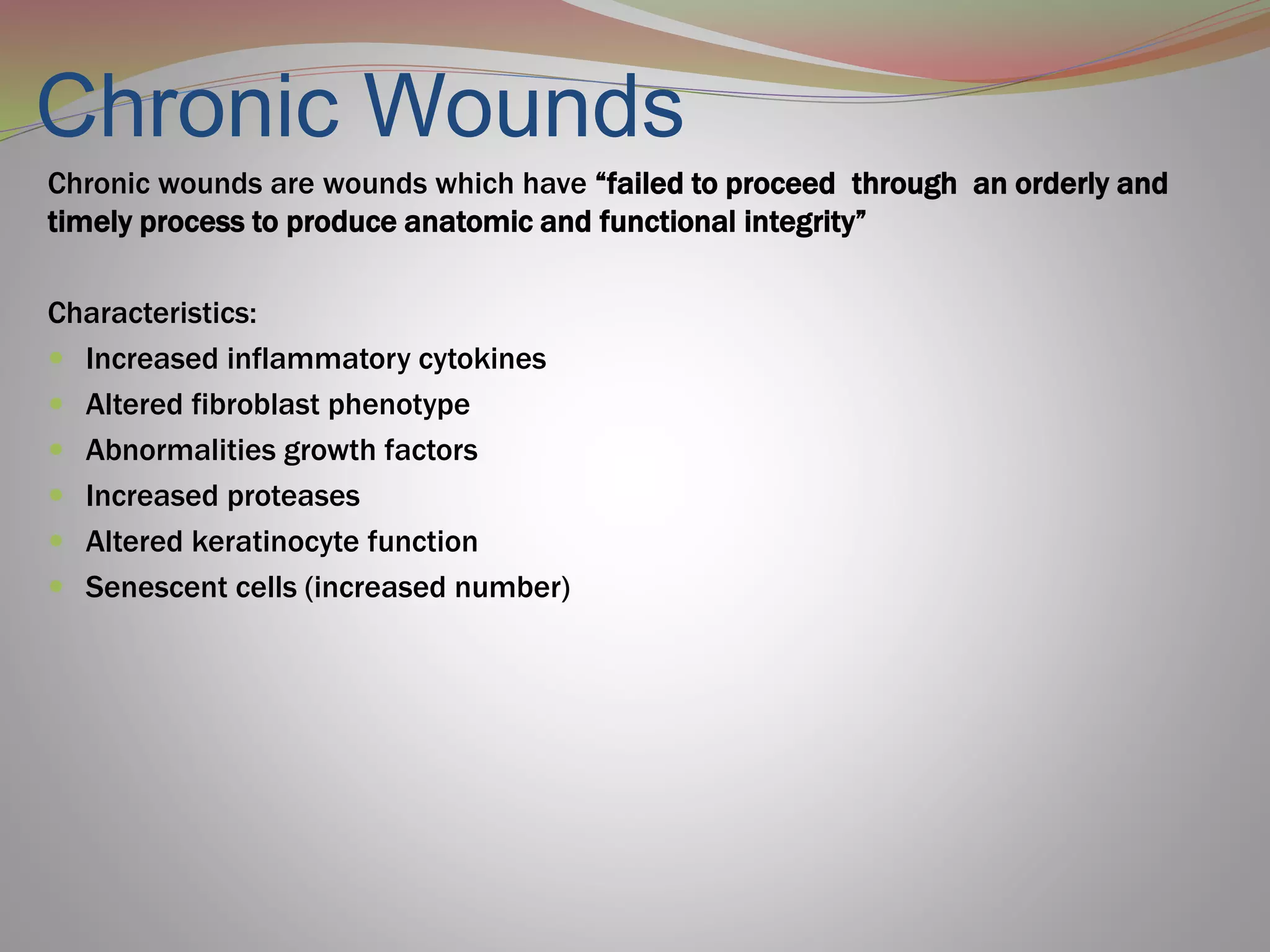 Current concept in Wound care | PPTX