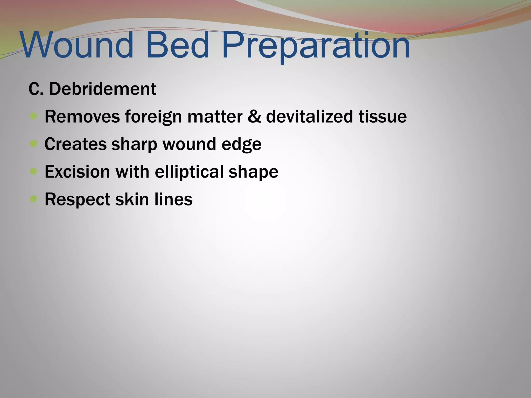 Current concept in Wound care | PPTX