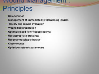 Current concept in Wound care | PPTX