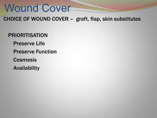 Current concept in Wound care | PPTX